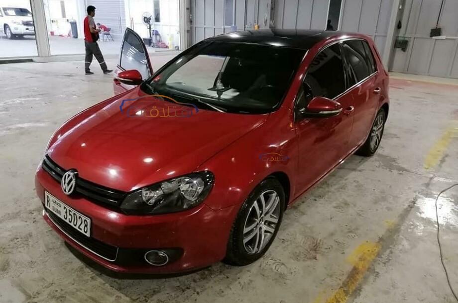 Golf 6 Volkswagen 2009 Alexandria Red 5677447 - Car for sale : Hatla2ee