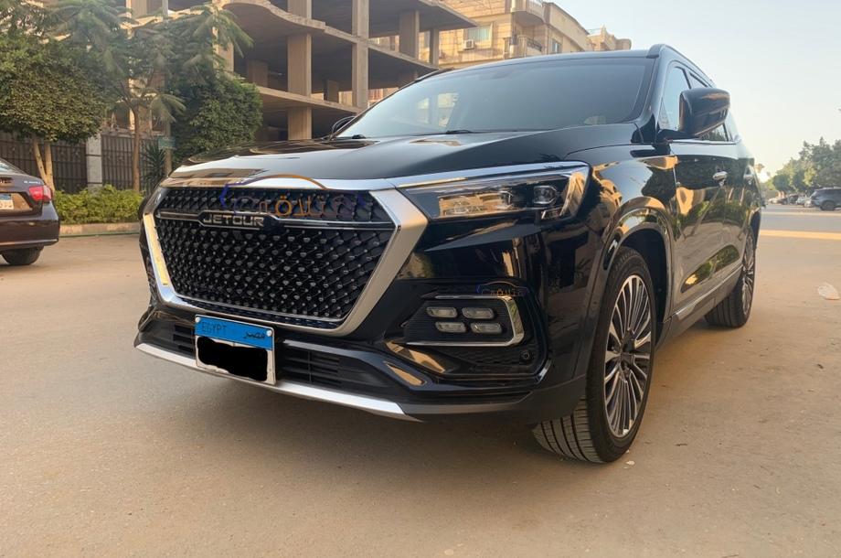 X95 Jetour 2022 Mokattam Black 6080427 - Car for sale : Hatla2ee