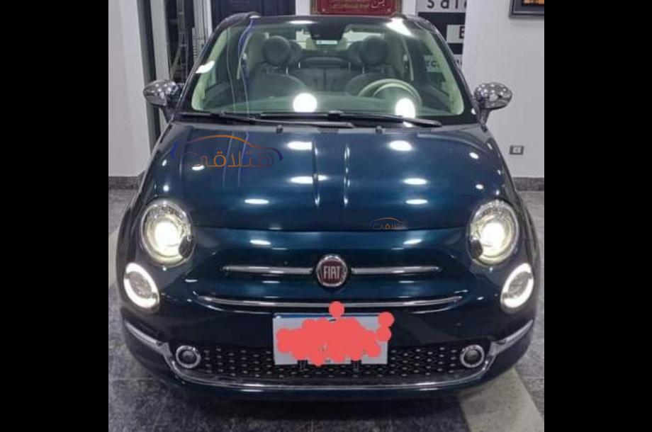 500C Fiat 2021 Alexandria Dark blue 6096758 - Car for sale : Hatla2ee
