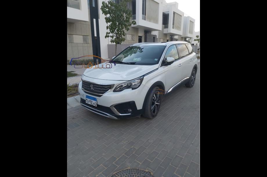 5008 Peugeot 2019 Cairo White 6114065 - Car for sale : Hatla2ee