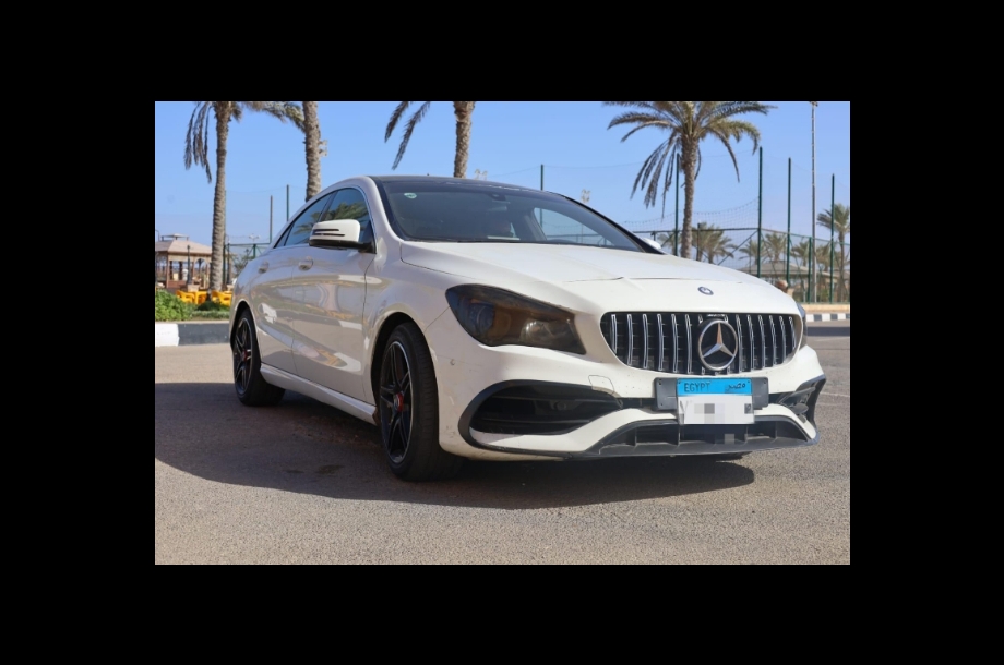 CLA 180 Mercedes 2015 Mansoura White 6167018 - Car for sale : Hatla2ee