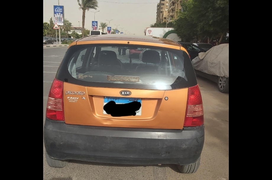 Picanto Kia 2007 Heliopolis Orange 6189162 - Car for sale : Hatla2ee
