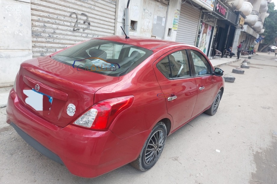 Sunny Nissan 2017 Alexandria Red 6211865 - Car for sale : Hatla2ee