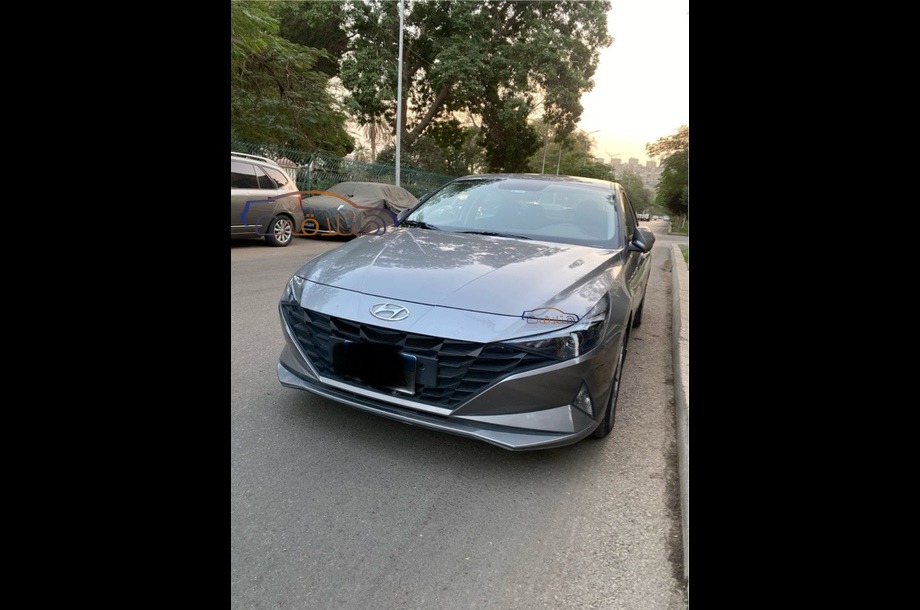 Elantra CN7 Hyundai 2022 Heliopolis Gray 6223664 - Car for sale : Hatla2ee