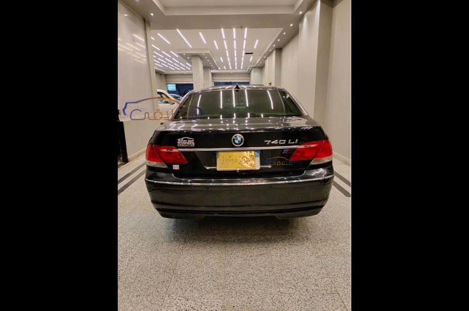 740 BMW 2009 Heliopolis Black 6229316 - Car for sale : Hatla2ee