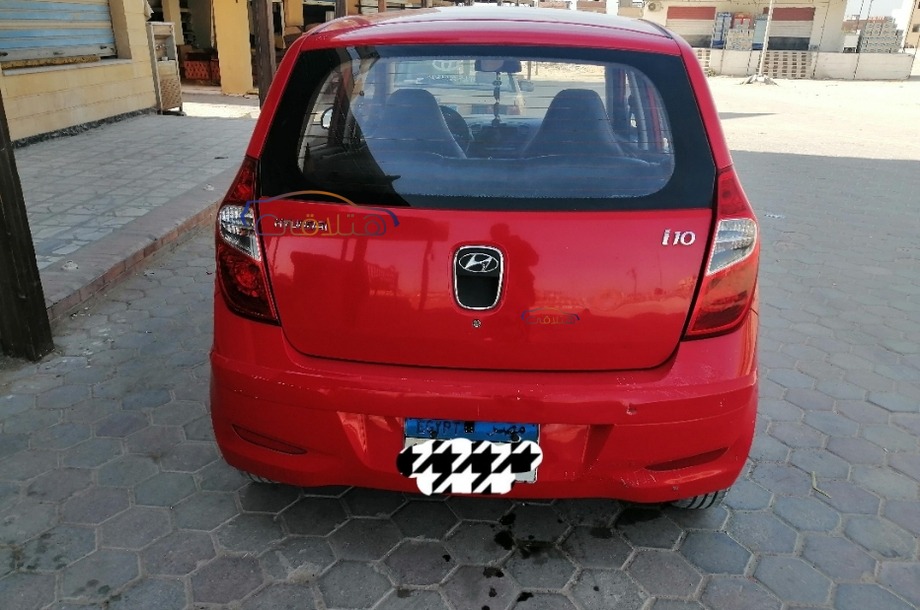 I10 Hyundai 2013 Suez Red 6236057 - Car for sale : Hatla2ee