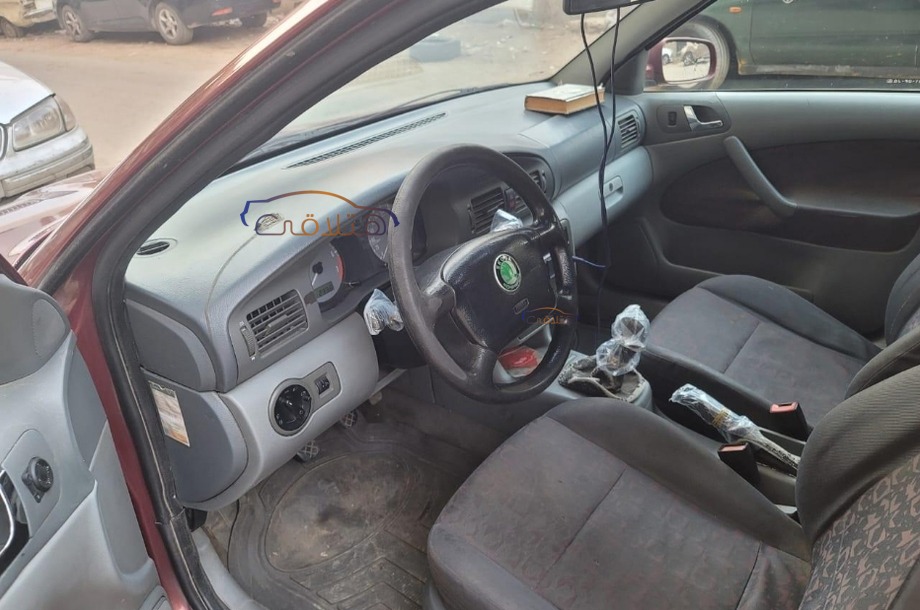 Octavia A4 Skoda 1998 Giza Dark red 6250868 - Car for sale : Hatla2ee