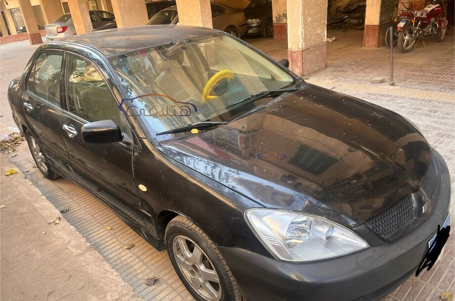 Lancer Puma Mitsubishi 2007 Maadi Black 6273441 - Car for sale : Hatla2ee