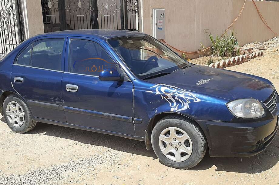Verna Hyundai 2007 Cairo Blue 6284520 - Car for sale : Hatla2ee