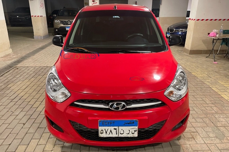 I10 Hyundai 2013 Alexandria Red 6293663 - Car for sale : Hatla2ee