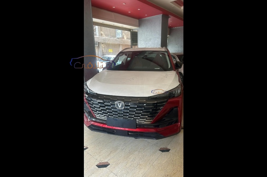 CS 55 Changan 2024 Giza Red 6296867 - Car for sale : Hatla2ee
