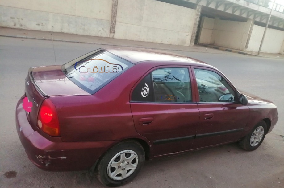 Verna Hyundai 2008 Beni Suef Dark red 6309439 - Car for sale : Hatla2ee