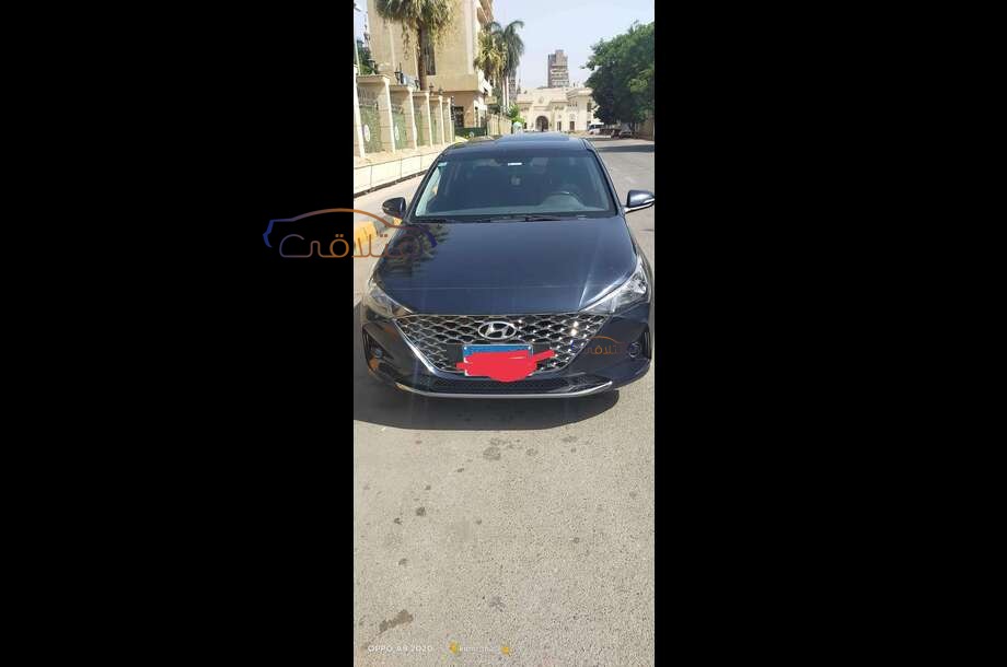 Accent HCI Hyundai 2022 Dokki Dark blue 6310969 - Car for sale : Hatla2ee