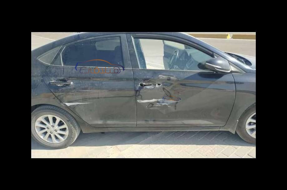 Accent HCI Hyundai 2022 Dokki Dark blue 6310969 - Car for sale : Hatla2ee