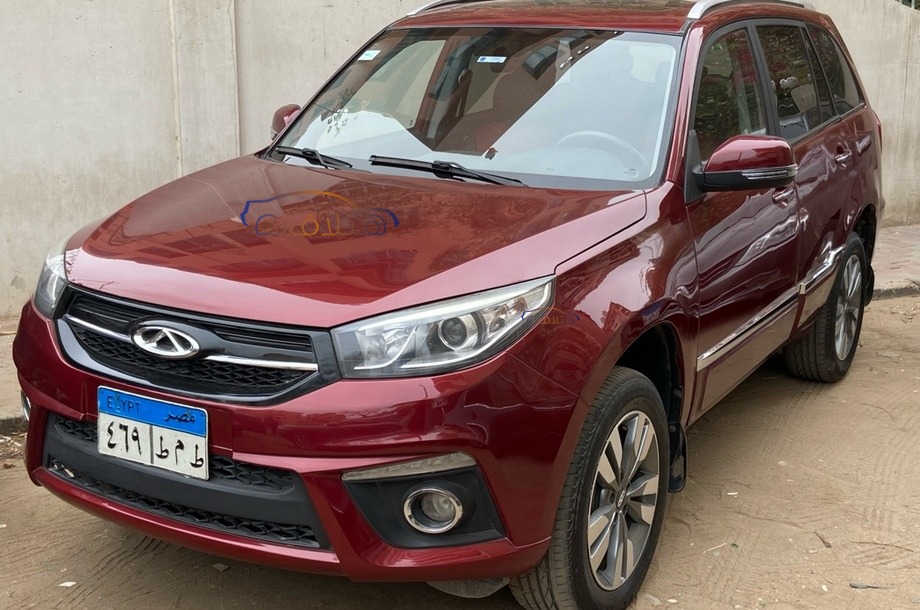 Tiggo 3 Chery 2022 Cairo Dark red 6311333 - Car for sale : Hatla2ee