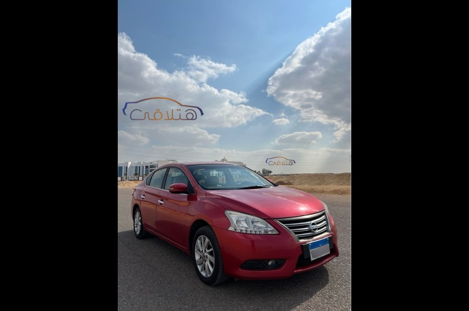 Sentra Nissan 2017 Sadat City Red 6314896 - Car for sale : Hatla2ee