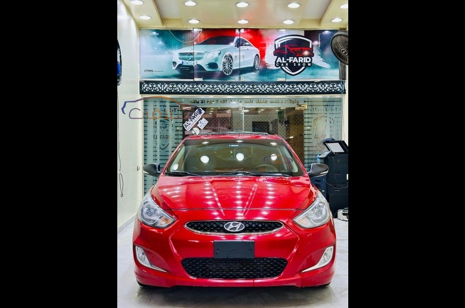 Accent RB Hyundai 2021 Alexandria Red 6317908 - Car for sale : Hatla2ee