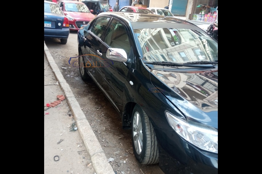 Corolla Toyota 2009 Tanta Black 6328739 - Car for sale : Hatla2ee