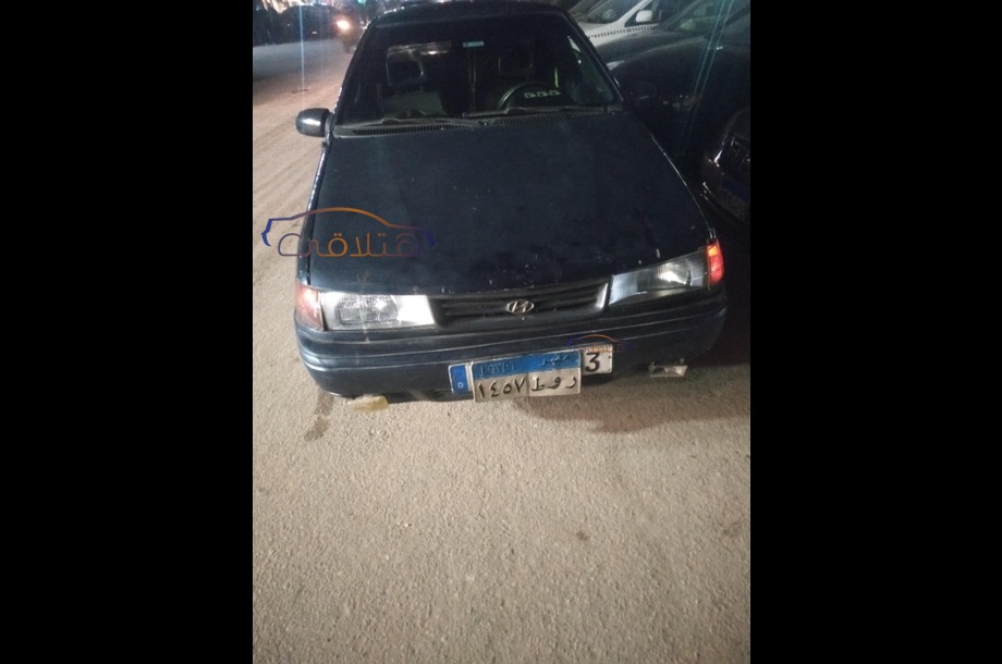 Excel Hyundai 1998 El Marg Dark blue 6336464 - Car for sale : Hatla2ee