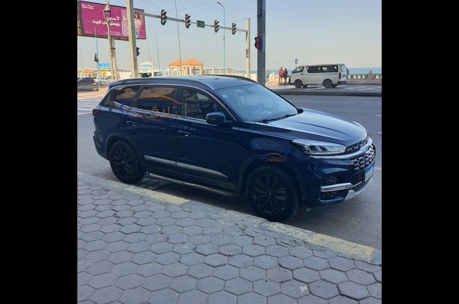 Tiggo 8 Chery 2021 Alexandria Blue 6337228 - Car for sale : Hatla2ee