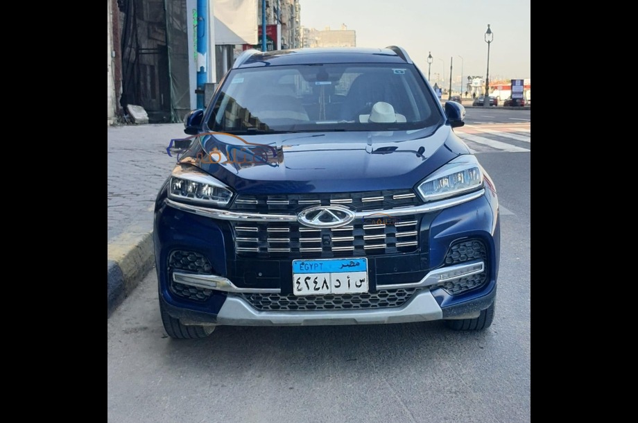 Tiggo 8 Chery 2021 Alexandria Blue 6337228 - Car for sale : Hatla2ee