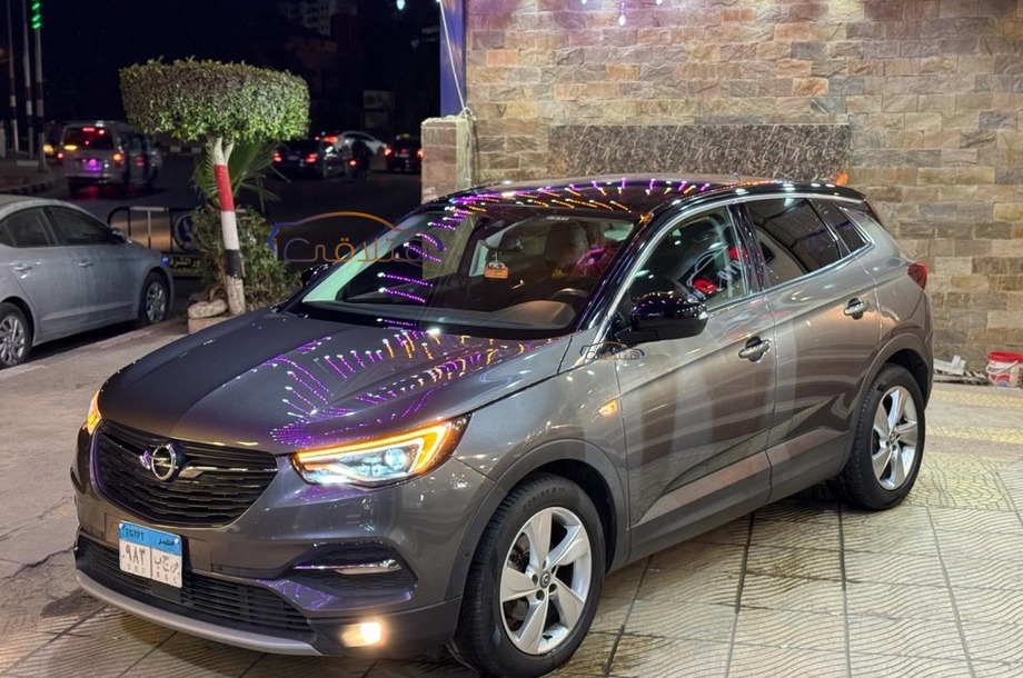 Grandland Opel 2021 Zagazig Gray 6341221 - Car for sale : Hatla2ee