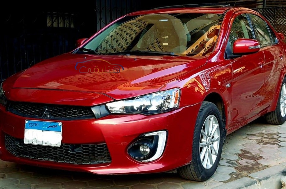 Lancer EX Shark Mitsubishi 2018 Cairo Red 6344515 - Car for sale : Hatla2ee