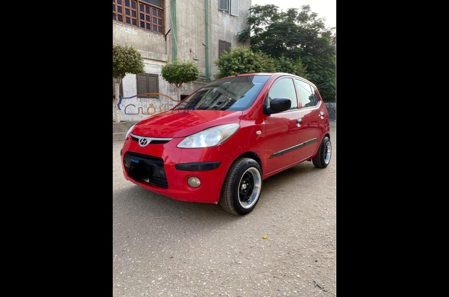 I10 Hyundai 2010 Madinaty Red 6349879 - Car for sale : Hatla2ee
