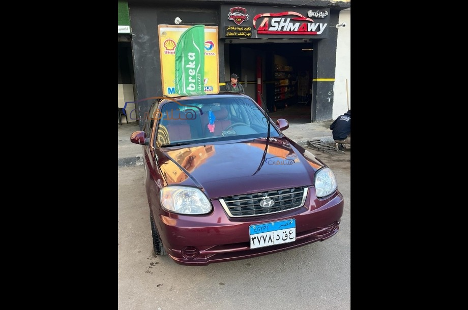 Verna Hyundai 2014 Gharbia Red 6367058 - Car for sale : Hatla2ee