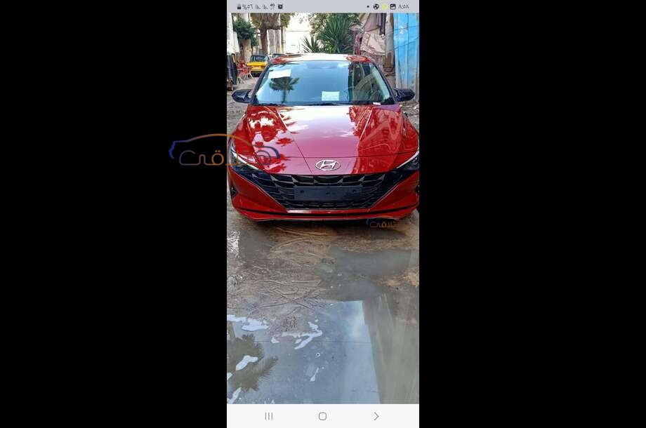 Elantra CN7 Hyundai 2022 Alexandria Red 6367483 - Car for sale : Hatla2ee