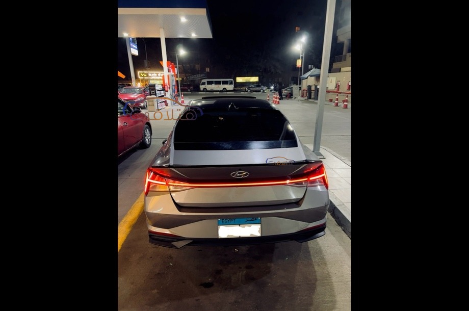 Elantra CN7 Hyundai 2022 Cairo Gray 6369224 - Car for sale : Hatla2ee