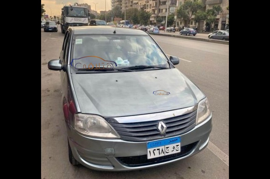 Logan Renault 2009 Nasr city Green 6370562 - Car for sale : Hatla2ee
