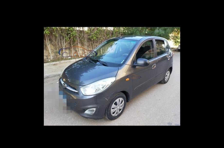 I10 Hyundai 2012 Mokattam Gray 6376672 - Car for sale : Hatla2ee
