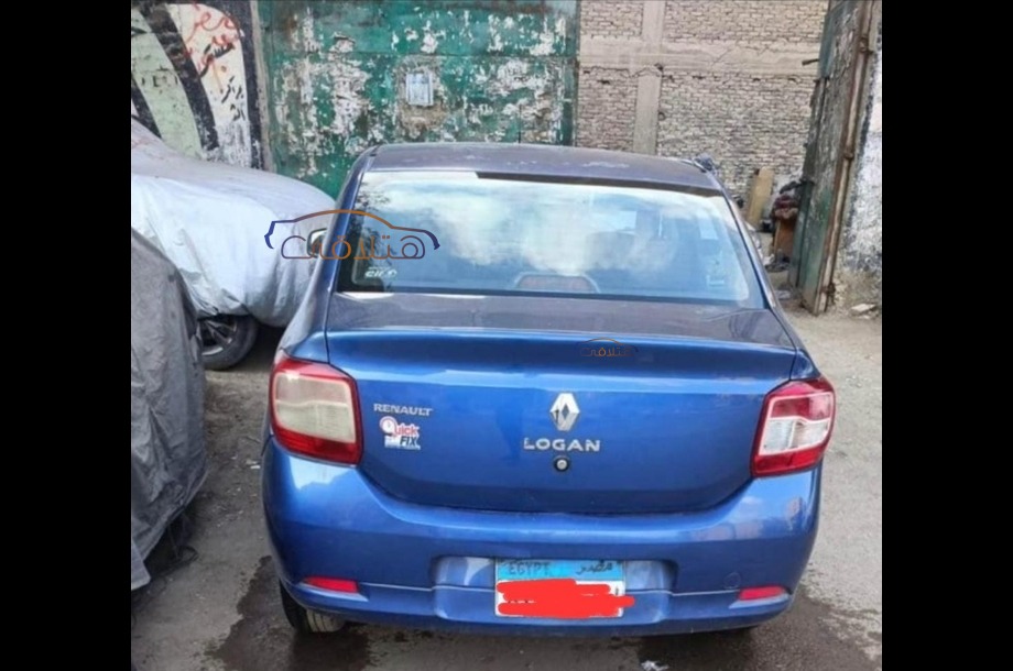 Logan Renault 2015 Al Shorouk Blue 6381332 - Car for sale : Hatla2ee
