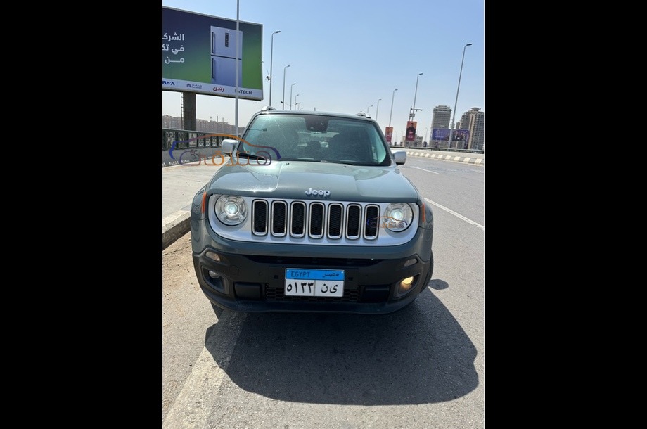 Renegade Jeep 2016 Cairo Cyan 6386780 - Car for sale : Hatla2ee