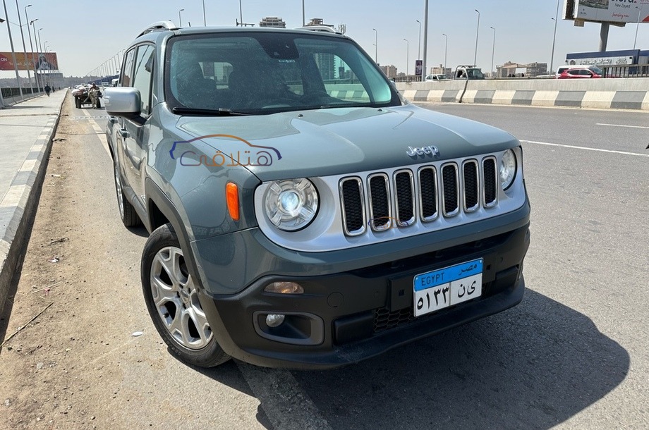 Renegade Jeep 2016 Cairo Cyan 6386780 - Car for sale : Hatla2ee