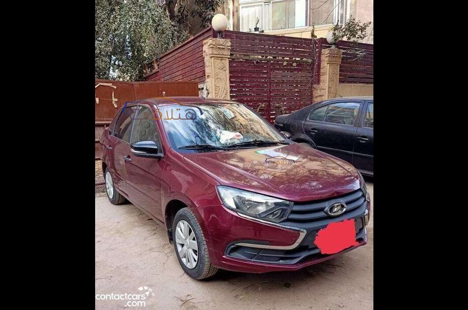 Granta Lada 2020 Alexandria Dark red 6395513 - Car for sale : Hatla2ee