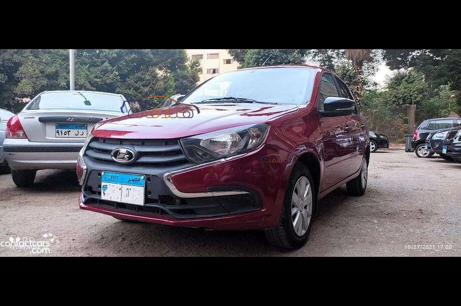 Granta Lada 2020 Alexandria Dark red 6395513 - Car for sale : Hatla2ee