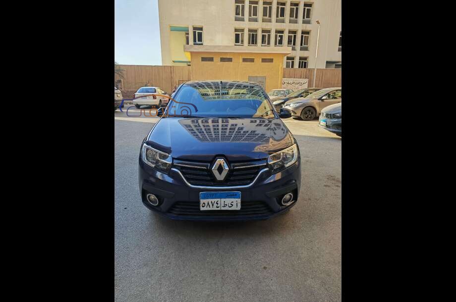 Logan Renault 2020 Nasr city Dark blue 6396142 - Car for sale : Hatla2ee
