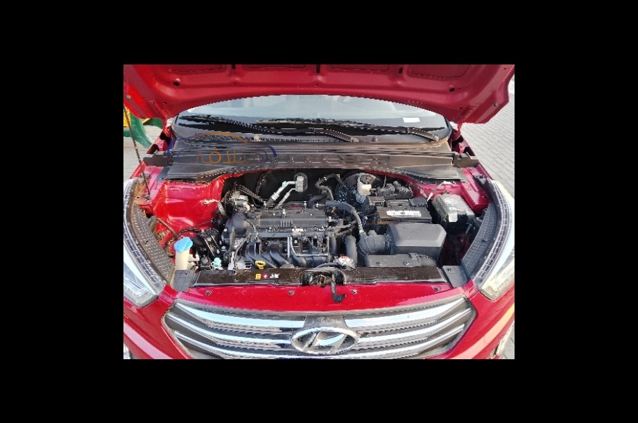 Creta Hyundai 2017 Tanta Red 6396752 - Car for sale : Hatla2ee