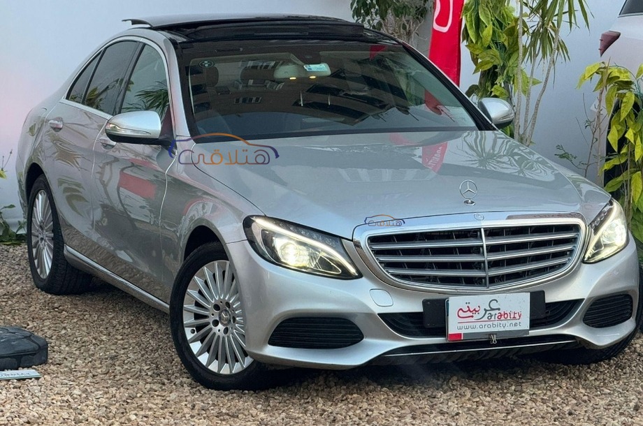 C 180 Mercedes 2015 Heliopolis Silver 6408422 - Car for sale : Hatla2ee