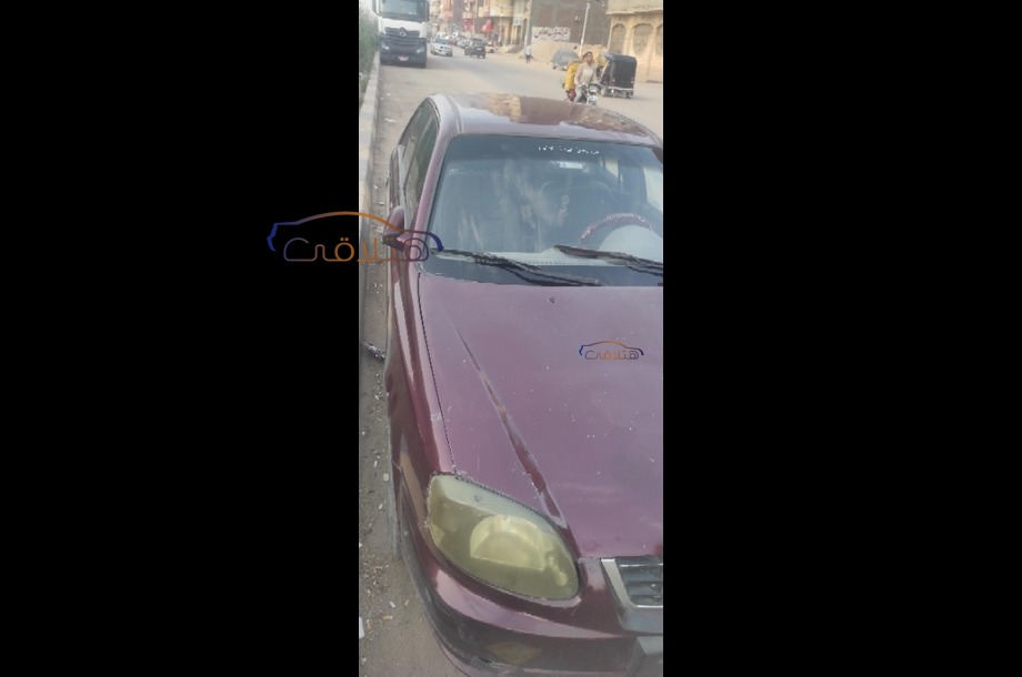 Verna Hyundai 2012 El Mahalla Dark red 6409235 - Car for sale : Hatla2ee