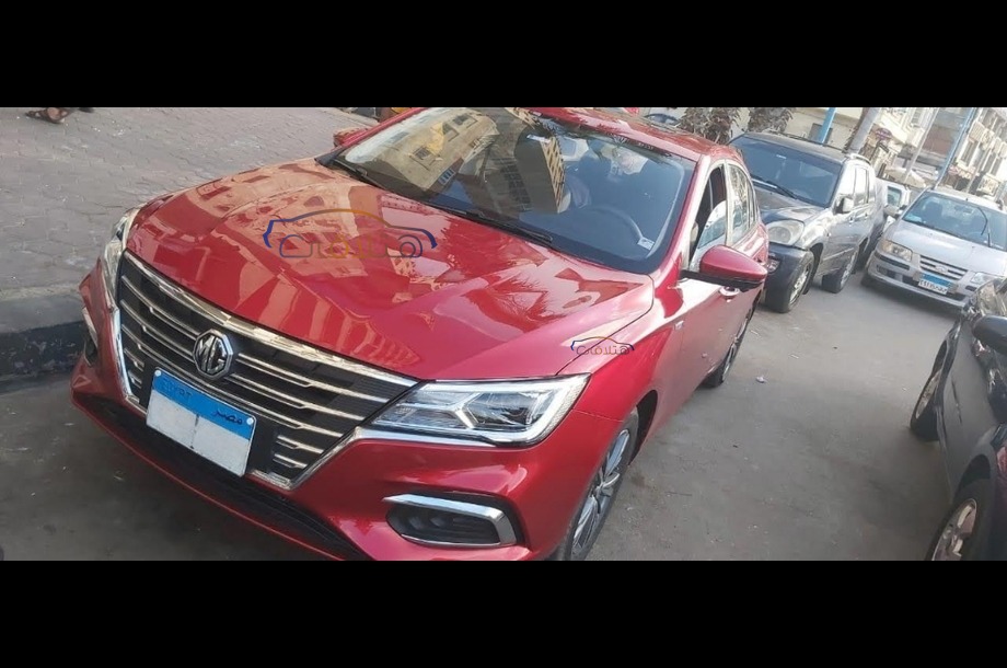 5 MG 2021 Alexandria Red 6413078 - Car for sale : Hatla2ee