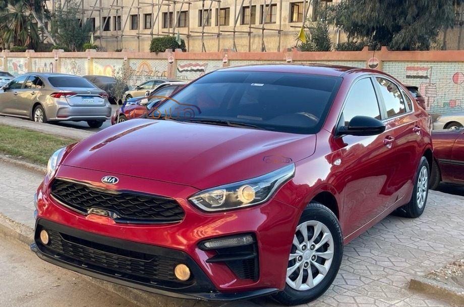Grand Cerato Kia 2021 Port Said Red 6413453 - Car for sale : Hatla2ee