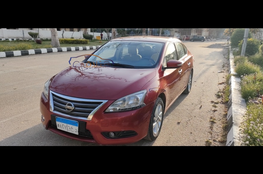 Sentra Nissan 2015 Mansoura Red 6417890 - Car for sale : Hatla2ee