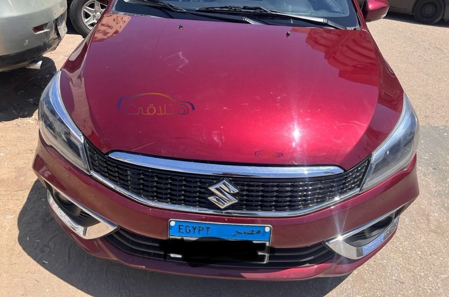 Ciaz Suzuki 2021 Maadi Dark red 6423830 - Car for sale : Hatla2ee