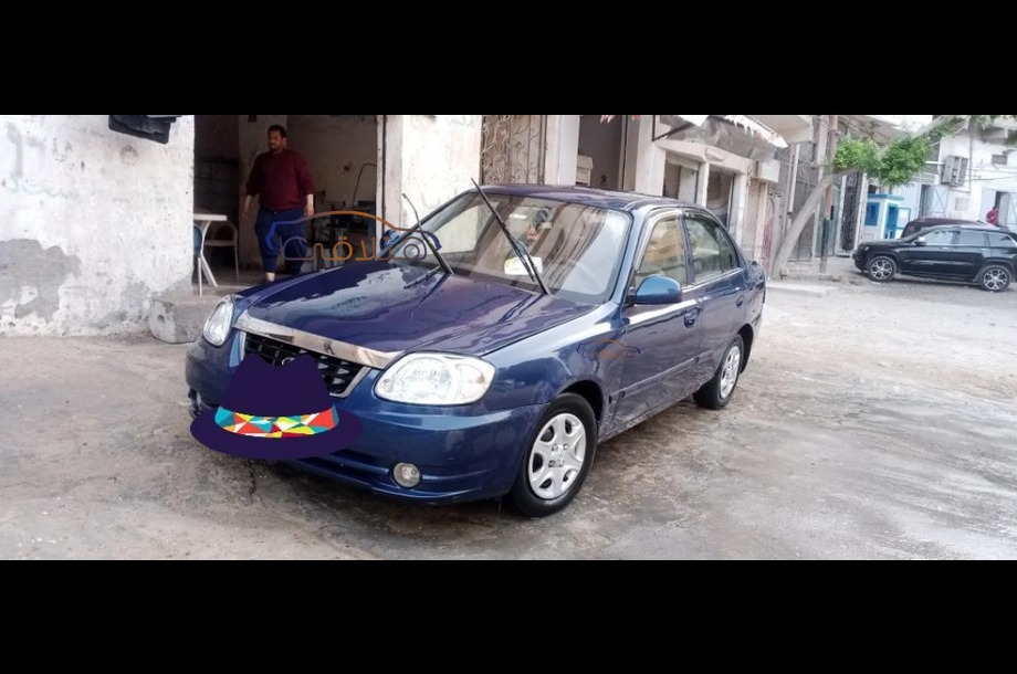 Verna Hyundai 2009 Alexandria Blue 6424896 - Car for sale : Hatla2ee