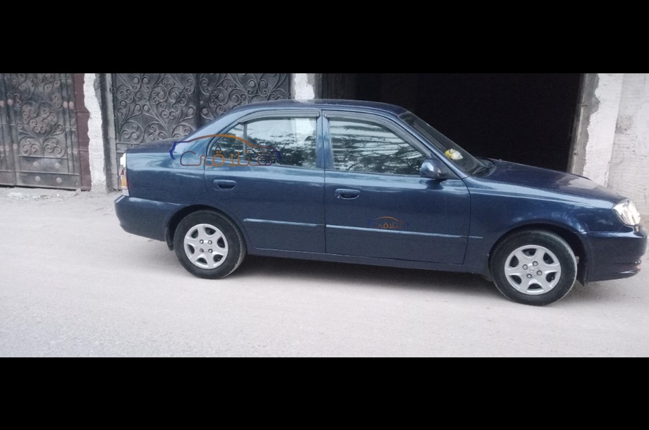Verna Hyundai 2009 Alexandria Blue 6424896 - Car for sale : Hatla2ee