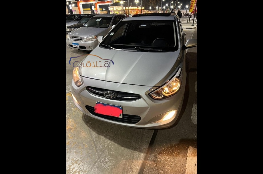 Accent RB Hyundai 2017 Cairo White 6429435 - Car for sale : Hatla2ee