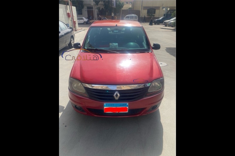 Logan Renault 2011 Heliopolis Dark red 6433844 - Car for sale : Hatla2ee